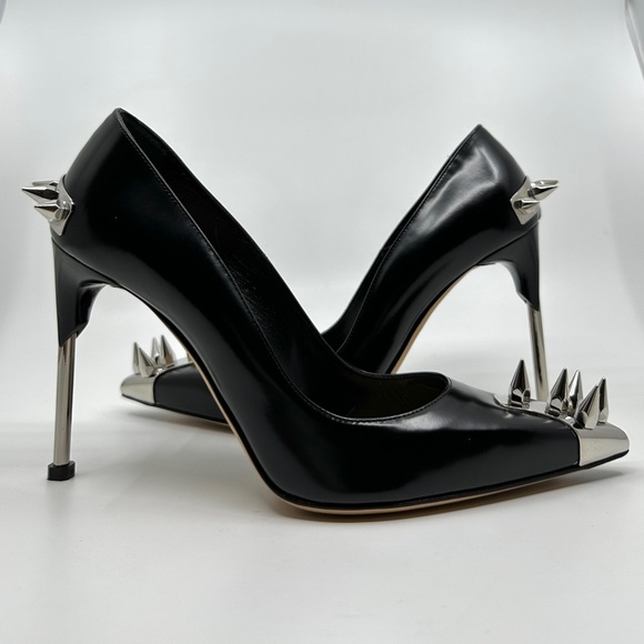 Alexander McQueen | Shoes | Alexander Mcqueen Punk Spikestudded Leather ...